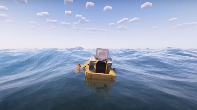 Minecraft Physics mod now features realistic ocean waves