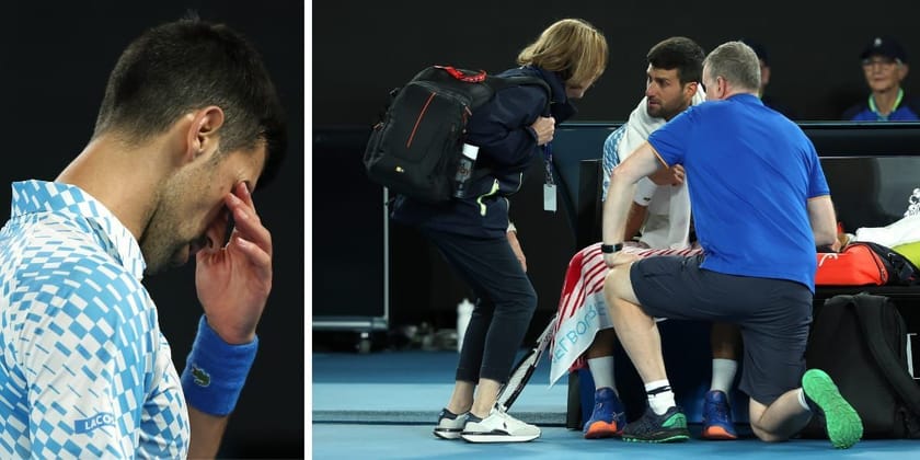 "I have reason to be worried" - Novak Djokovic fears hamstring injury ...
