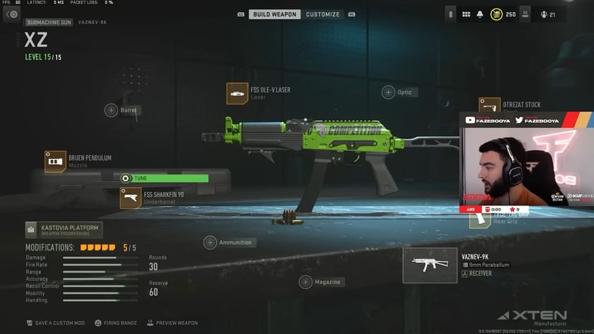 Warzone 2 streamer FaZe Booya reveals top-tier class setup used by CDL ...