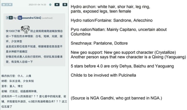 Genshin Impact Hydro Archon leaks: Fontaine release and Focalors model ...