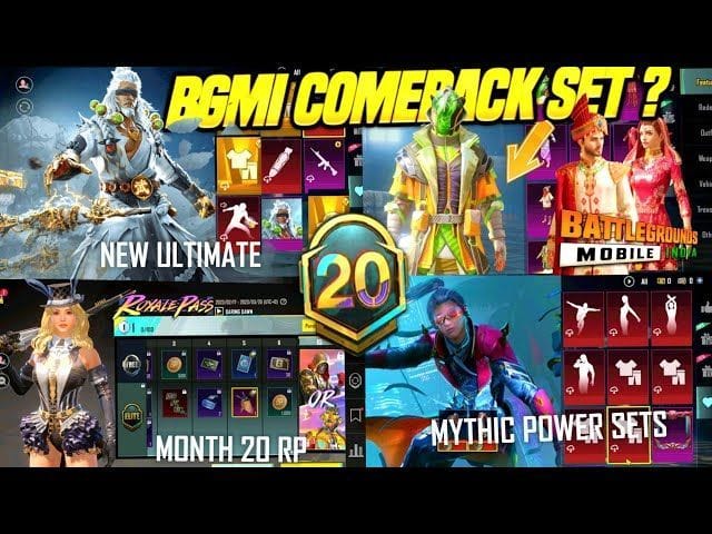 PUBG Mobile Royale Pass Month 20 leaked rewards, price, theme, and more