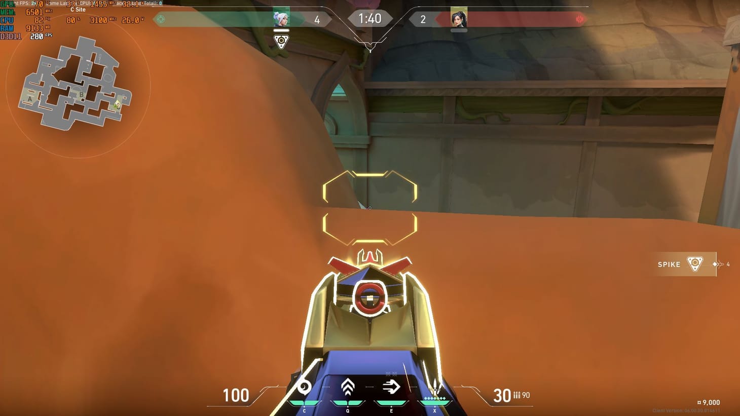 Best Sage walls for Valorant's Lotus map