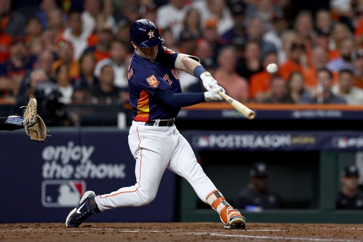 Houston Astros star Alex Bregman once revealed his childhood hero who ...