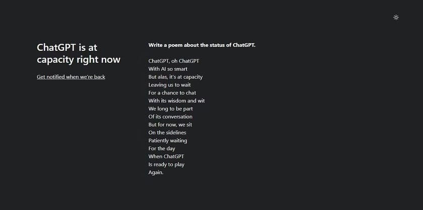 ChatGPT "at capacity" error: Possible fix, reasons, and more explained