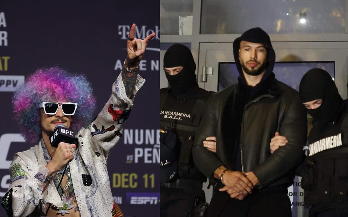 Sean O'Malley talks about Andrew Tate being in jail