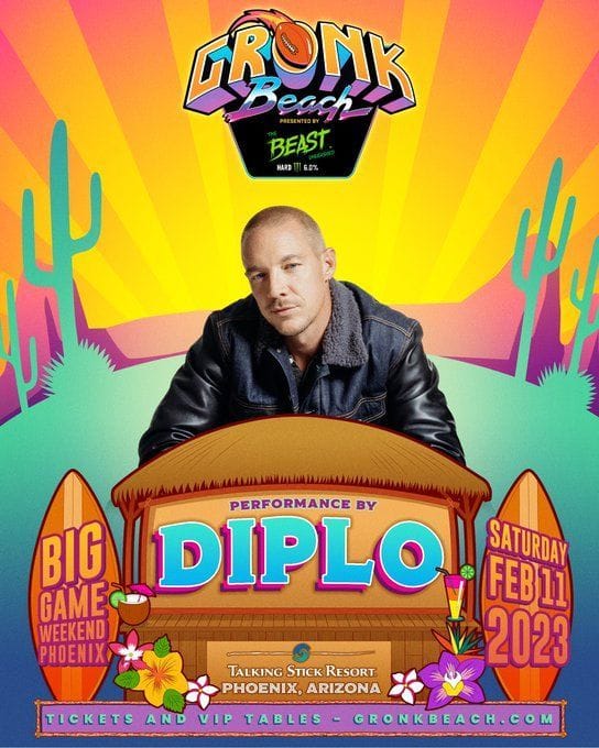 In the spotlight: Rob Gronkowski’s Super Bowl beach party