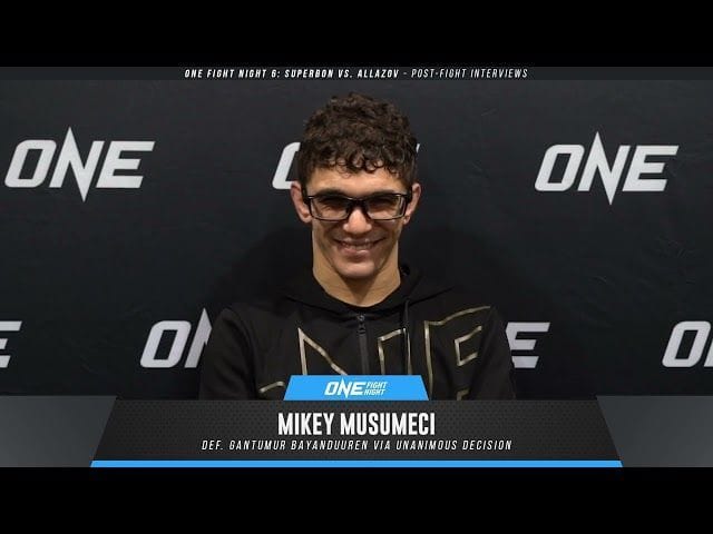 Mikey Musumeci to re-learn Muay Thai in hopes of transitioning to MMA ...
