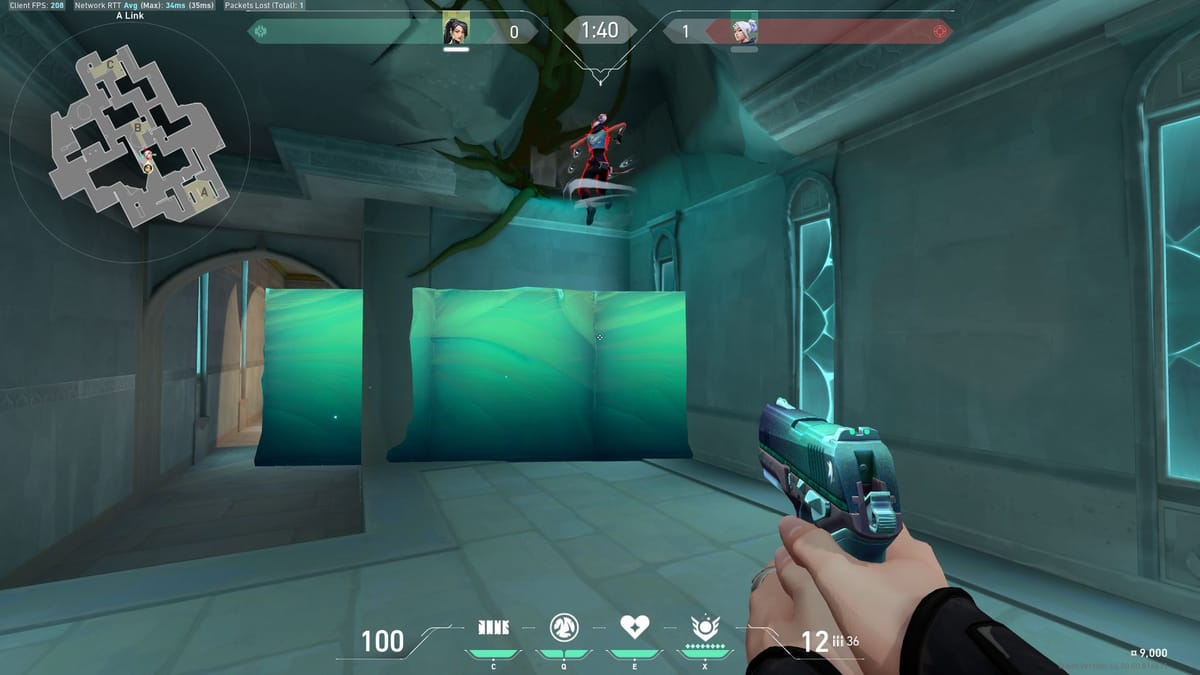 Best Sage walls for Valorant's Lotus map