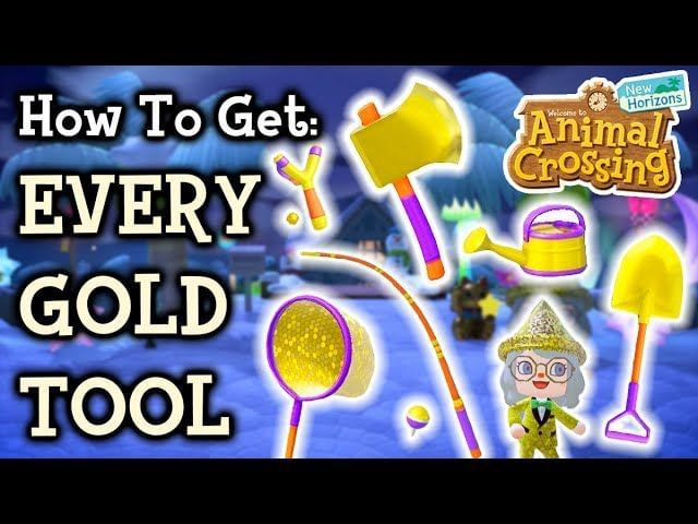 How to get Golden Tools in Animal Crossing: New Horizons
