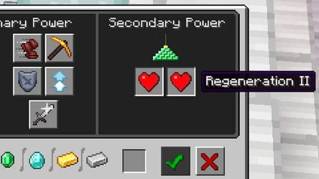 List of all beacon powers in Minecraft
