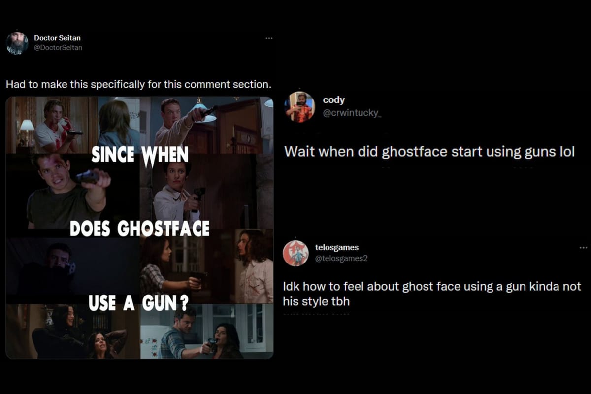 "Why is Ghostface using a gun?": Scream 6 fans baffled over new trailer