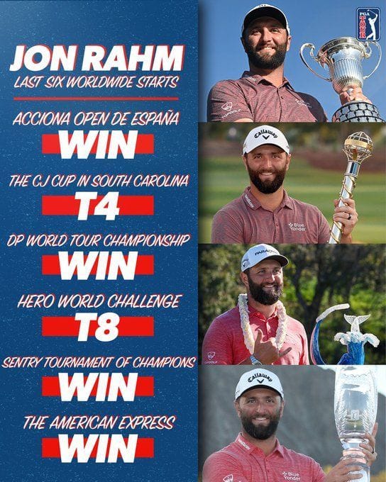 How much did Jon Rahm win at The American Express? Prize money payouts ...
