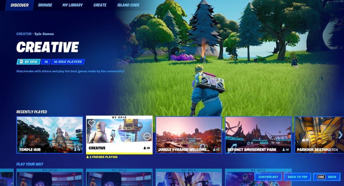 "It's flooded with so much clickbait": Fortnite's broken Discover tab ...