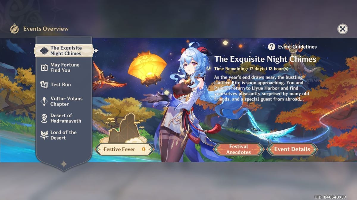 Genshin Impact Festive Fever guide: How to claim free 4-star character ...