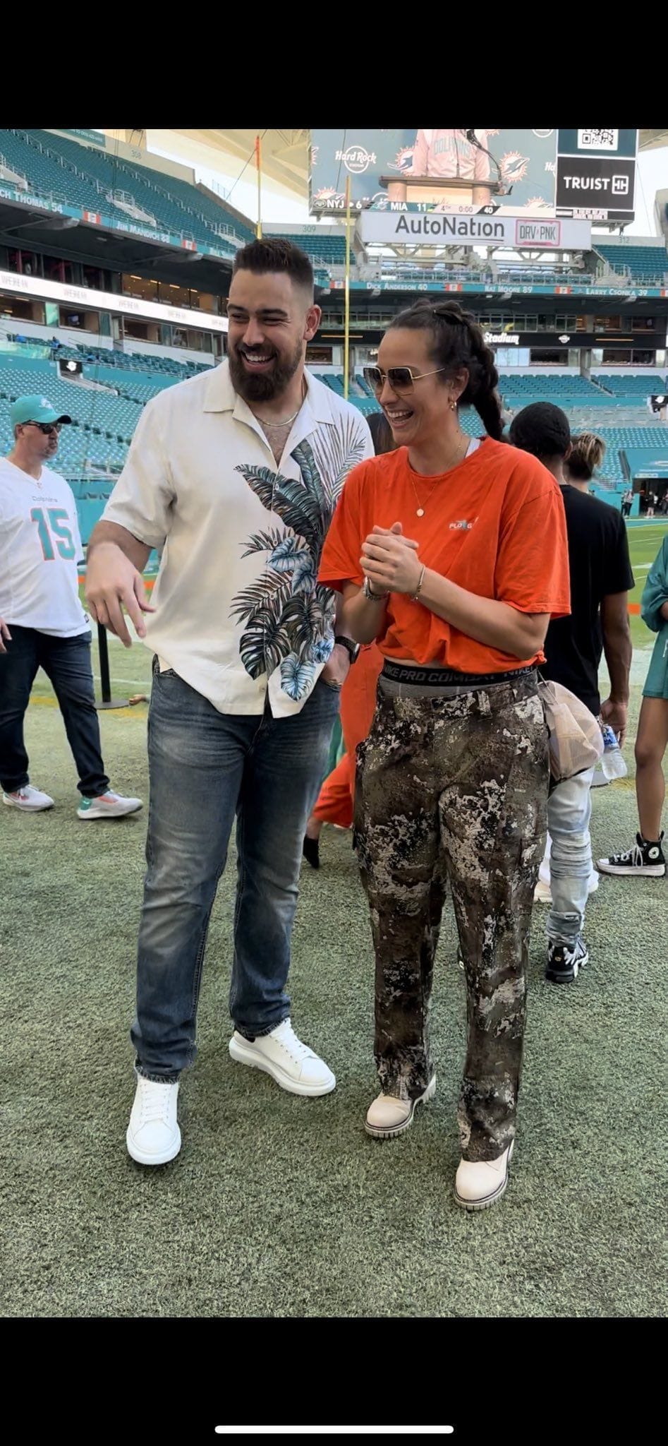 Who is Zach Sieler's wife Hannah Sieler? Dolphins DL's better half in ...