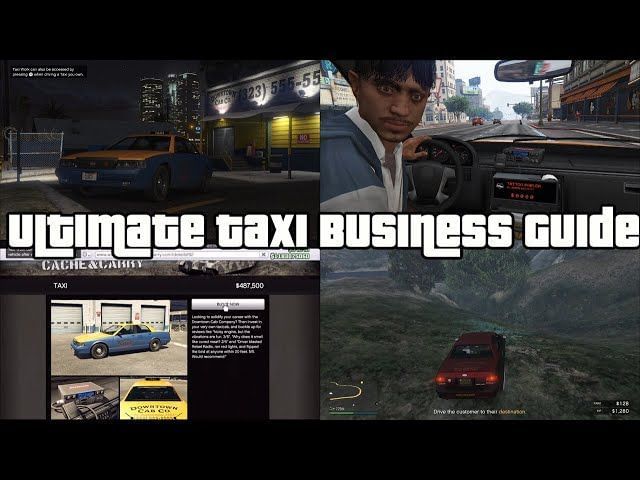 How to start Taxi Work missions in GTA Online