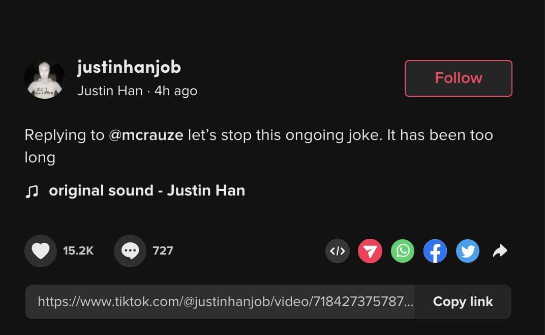 How old is Justin Han? TikToker addresses ongoing joke about his age in ...
