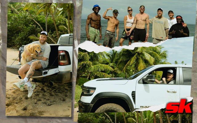 Watch: Jake Paul gifts himself a super-powerful off-road truck on his ...