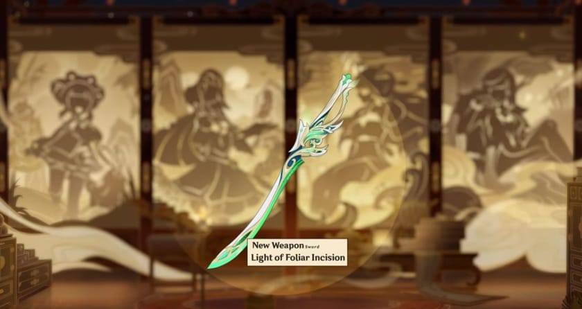 Genshin Impact 3.4: Light of Foliar Incision ascension materials, stats ...