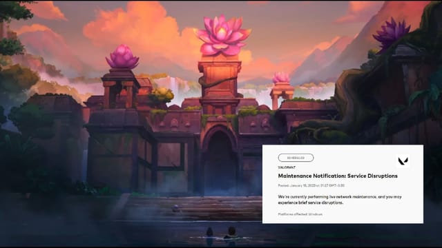 Valorant Asia Pacific maintenance status (January 18), servers to ...