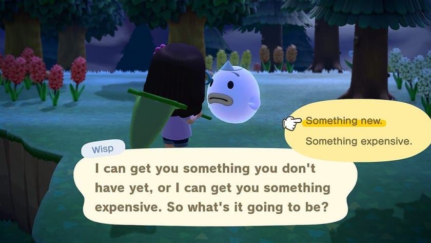 Animal Crossing New Horizons: Possible Wisp Locations