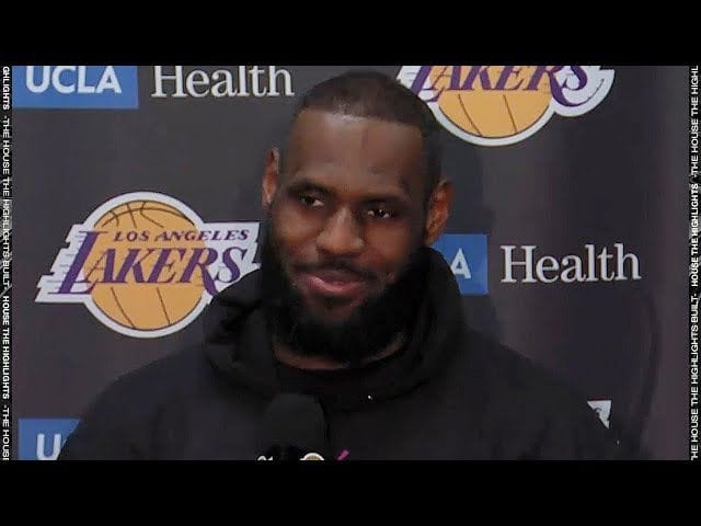 LeBron James reflects on MVP chants from LA Lakers fans, highlights ...