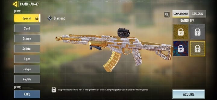 How to get Diamond skins in COD Mobile