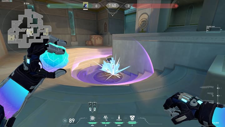 Best Kay/O lineups for Lotus in Valorant