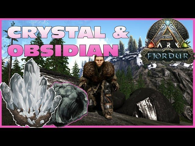Where to find Obsidian in ARK Fjordur in 2023