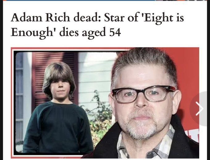 Qu’est-il arrivé à Adam Rich ? – Morts après vaccination