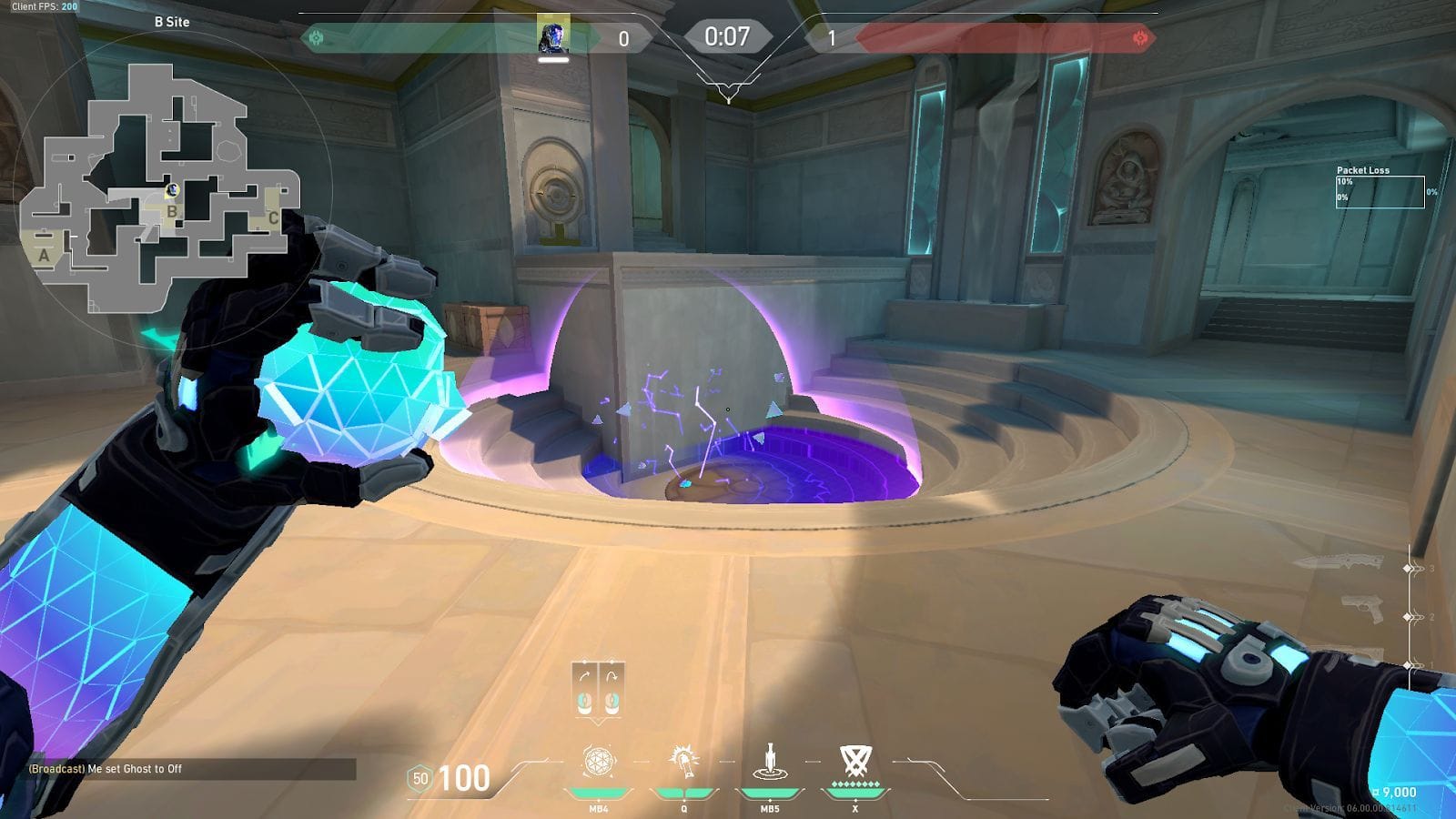 Best Kay/O lineups for Lotus in Valorant