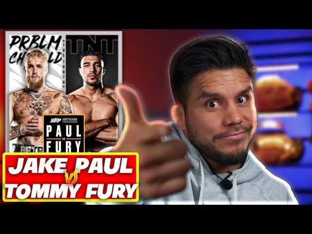 Watch: Jake Paul makes fun of Tommy Fury's footwear during heated face-off
