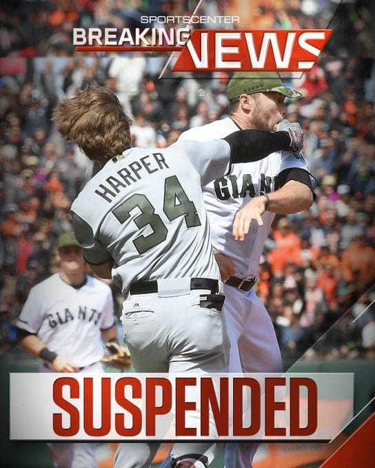 When Bryce Harper revealed that he held no ill will towards Hunter ...