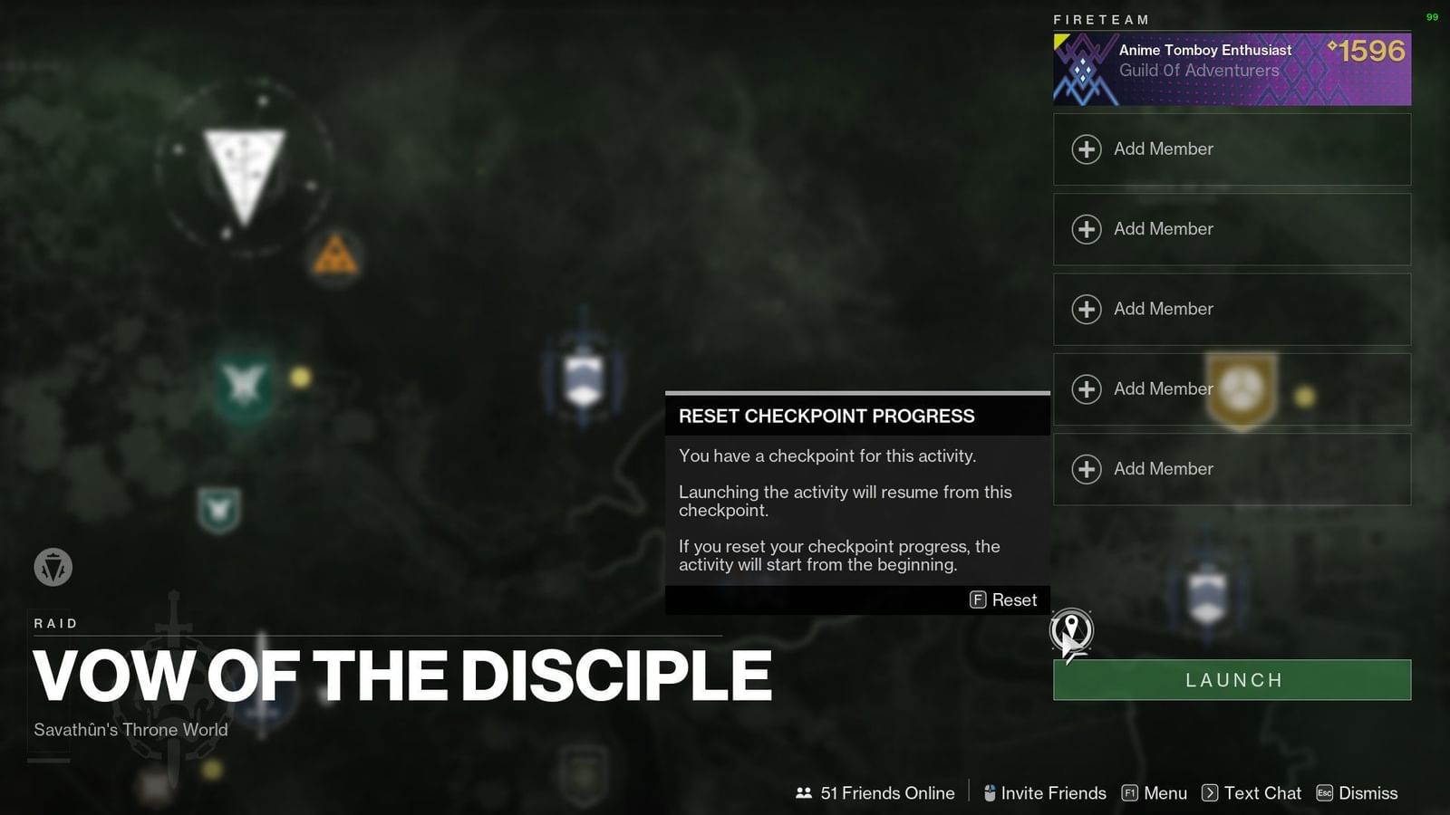 Destiny 2 players suggest a selectable checkpoint system for Raid and ...