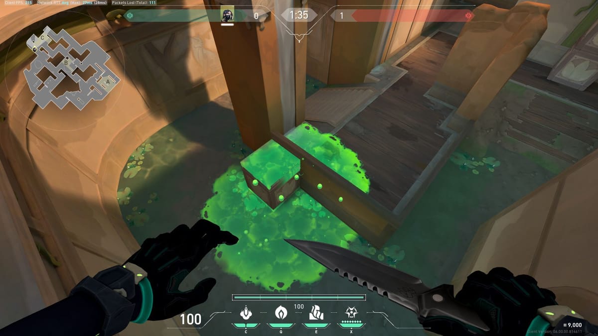 Best Viper lineups for Lotus in Valorant