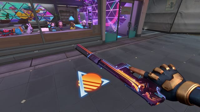 Valorant Gridcrash skin collection: All levels, variants, weapons, and more