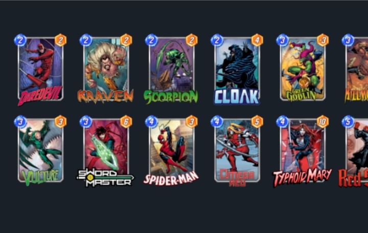 5 best Spiderman Decks in Marvel Snap