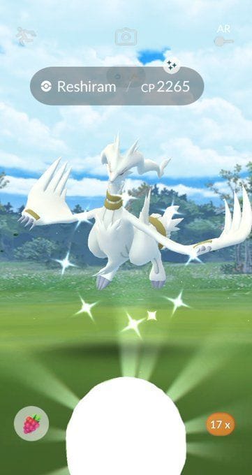 Can shiny Reshiram appear in Pokemon GO Raid Hour? (January 2023)