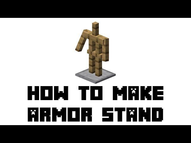 How to make and use armor stands in Minecraft 1.19