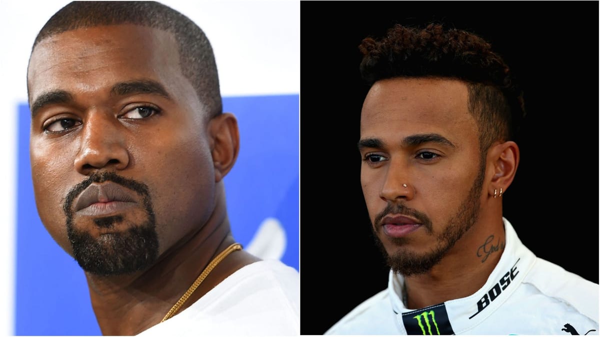 Is Lewis Hamilton dating Kanye 'Ye' West’s ex-partner? All about ...