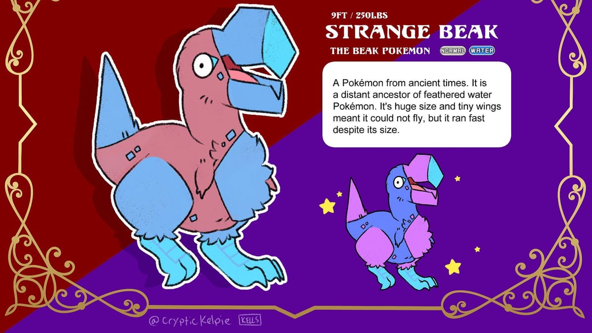 Strange Beak & Iron Drone: Pokemon Scarlet and Violet fan envisions ...