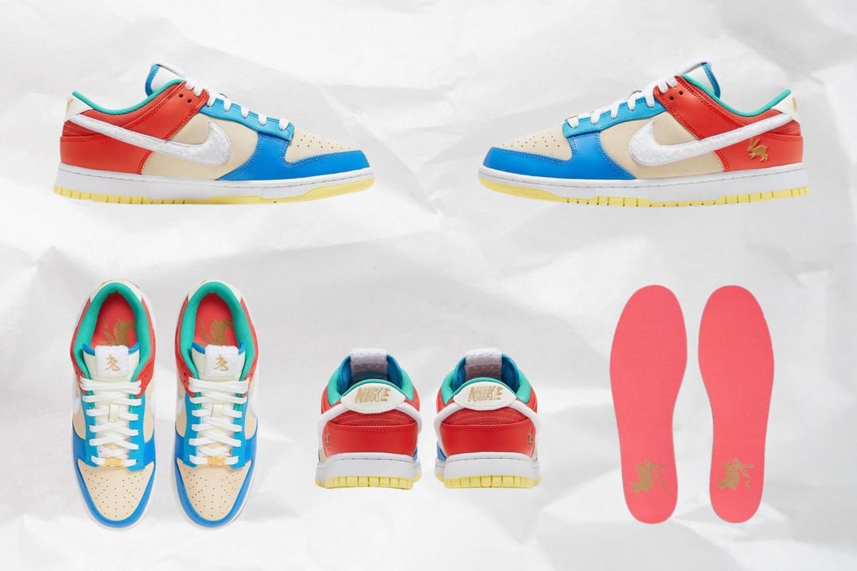 Year of the rabbit: Nike Dunk Low Year of the Rabbit “Multi-color ...