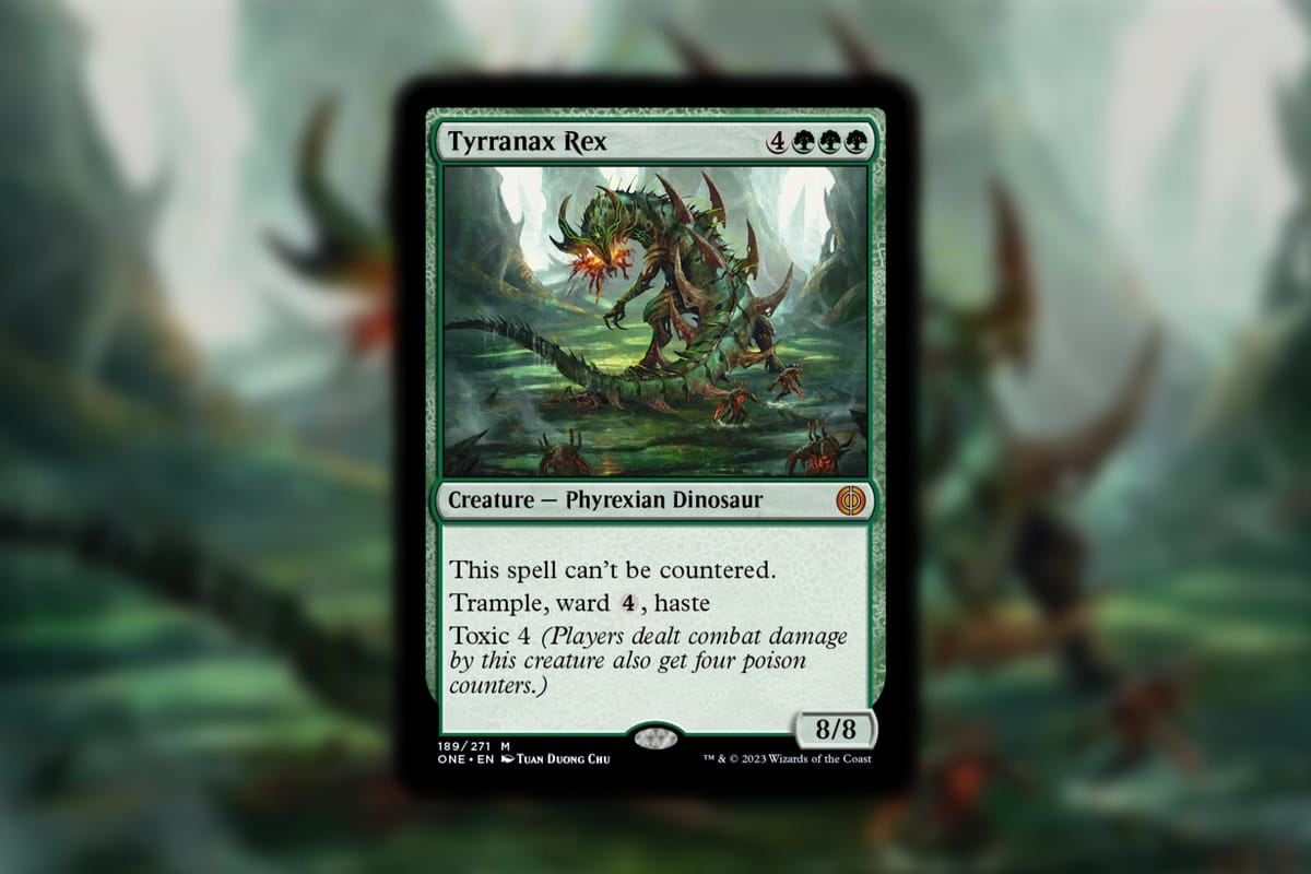 Magic: The Gathering's Tyrranax Rex could be the next Carnage Tyrant in ...