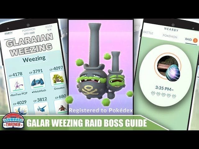 Pokemon GO Galarian Weezing raid guide: Best counters, weaknesses, and more