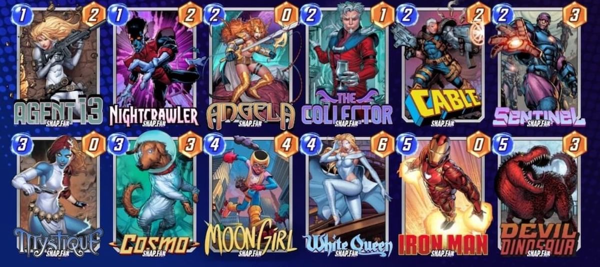 Mystique card in Marvel Snap: Ability, variants, and more