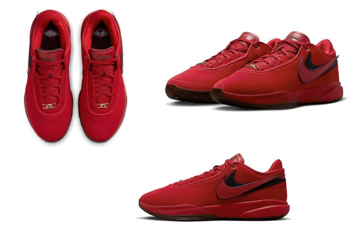 LeBron James: LeBron James x Nike LeBron 20 “Liverpool F.C.” shoes ...