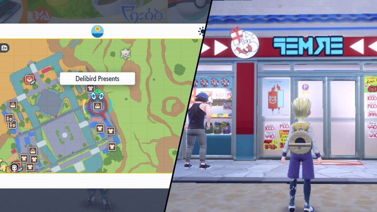 All Delibird Presents locations in Pokemon Scarlet and Violet