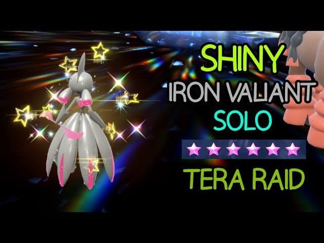Pokemon Scarlet and Violet: Best Iron Valiant Tera Raid build