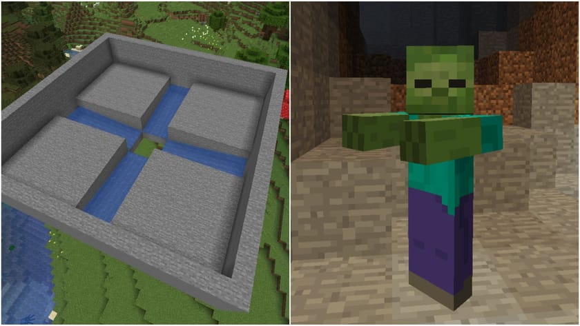 How to make mob tower farm in Minecraft 1.19