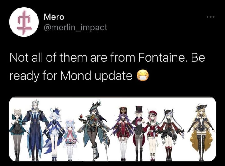 Genshin Impact Hydro Archon leaks: Fontaine release and Focalors model ...